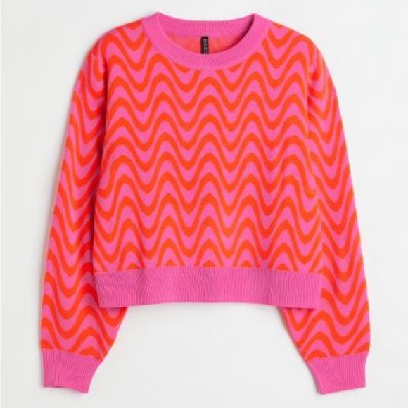 H&M | Sweaters | Neon Sweater | Poshmark